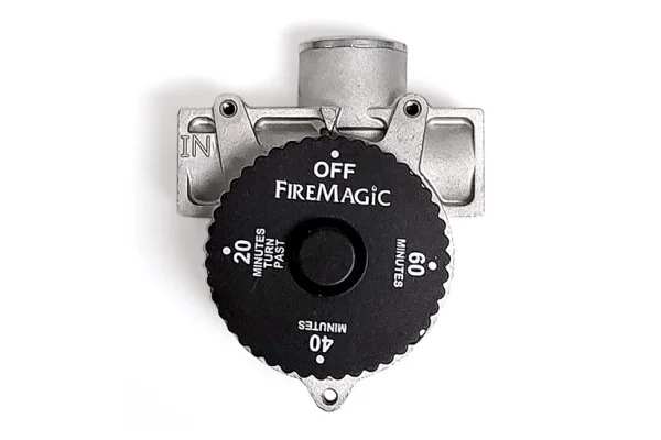 Fire Magic 1 Hour Automatic Timer Gas Shut Off Valve With Logo | Fire ...