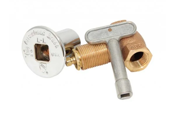Fire Magic Straight Gas Line Valve With Key | Fire Magic Parts